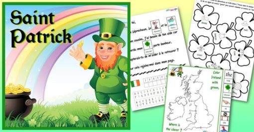 Activité St Patrick : Chasse au trésor, anglais ludique | MÉLOPIE