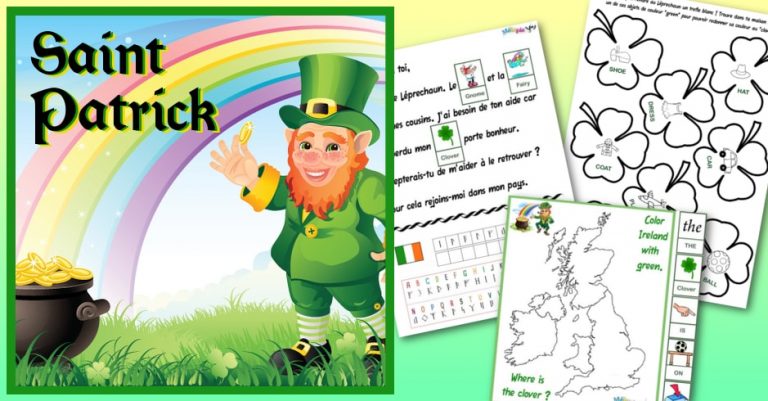 Activité St Patrick : Chasse au trésor, anglais ludique | MÉLOPIE
